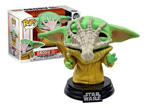Boneco Funko Pop! Mandalorian Baby Yoda Grogu Chowder 469 - Funko ...