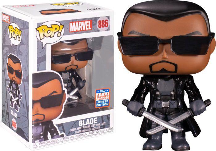 Boneco Funko Pop Marvel Blade SDCC 2021 886 - Funko - Magazine Luiza