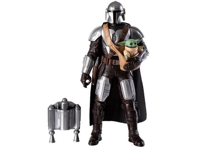 Boneco Galactic Action Star Wars The Mandalorian - Grogu 30cm com ...