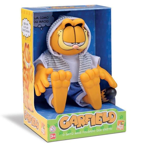 Boneco Garfield Super Macio - Bee Toys - Bonecos - Magazine Luiza