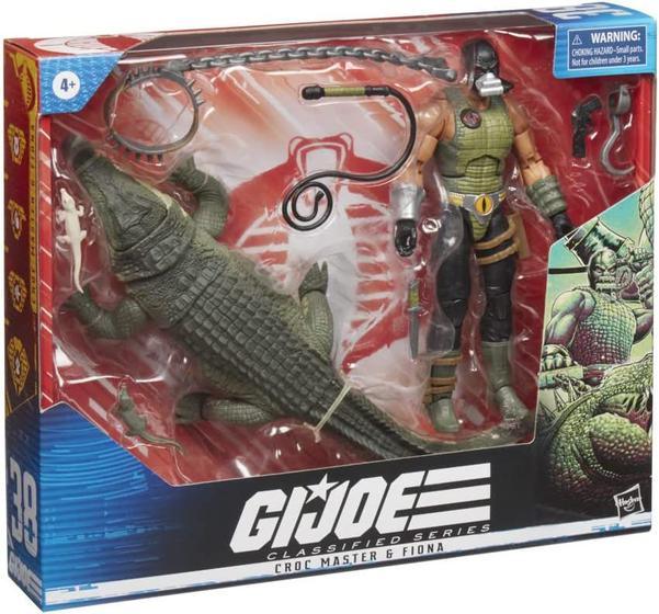 Boneco GI Joe Classified Series Figura com Acessórios - Croc Master e ...