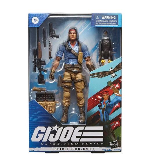 Boneco Gi Joe Spirit Iron Knife Classified Series - Hasbro F4020 ...