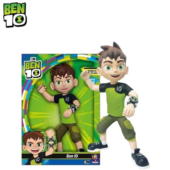 Boneco Gigante Ben 10 - Ben Tennyson 45cm - Mimo Toys - Boneco Ben 10 ...