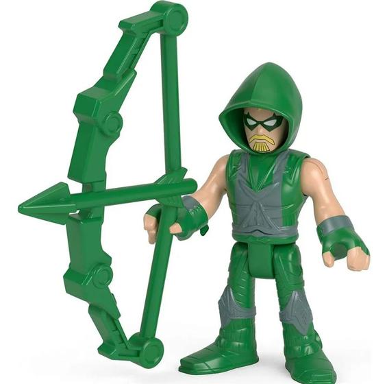 Boneco Green Arrow Arqueiro Verde Imaginex Dc Super- Friends - Bonecos ...