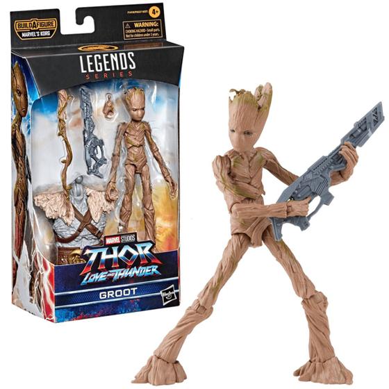 Boneco Groot Marvel Legends Build A Figure Baf Korg Hasbro - Bonecos ...