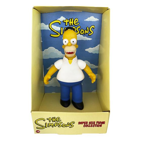 Boneco Homer Simpson Grande Coleção Os Simpsons Original - Super Size ...
