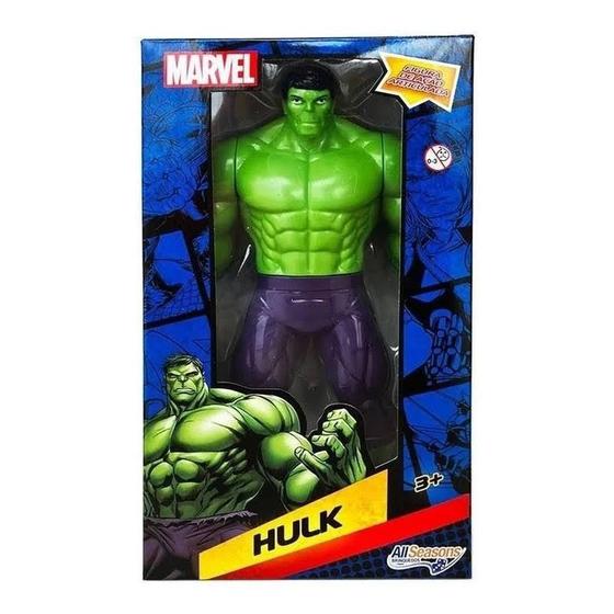 Boneco Hulk Marvel Original Articulado Vingadores 23 Cm - ALL SEASONS ...