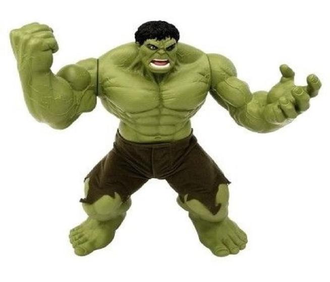 Boneco Hulk Verde Marvel Premium Gigante 50 cm - Mimo Toys - Bonecos ...