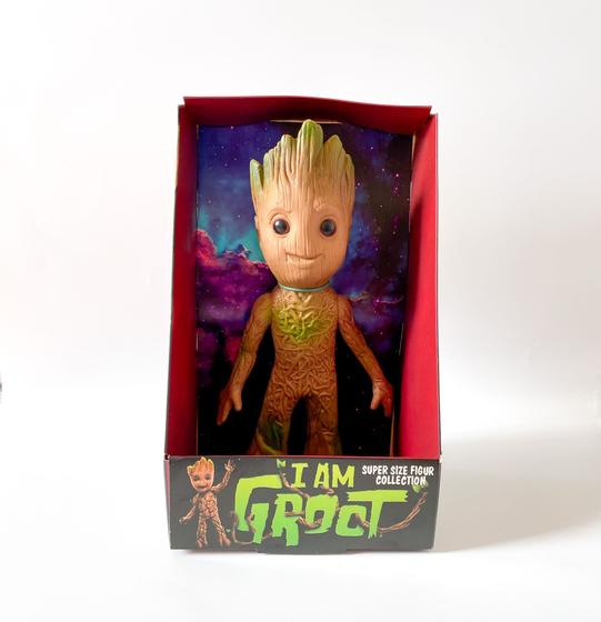 Boneco Iam Groot Articulado 25cm Vingadores - DG - Bonecos - Magazine Luiza