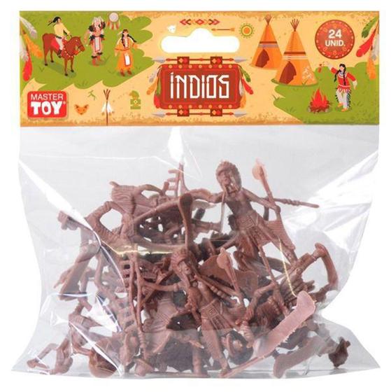 Boneco indios - MASTERTOY - Bonecos - Magazine Luiza