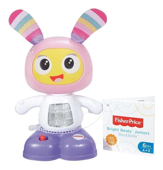 Boneco Interativo Fisher-Price Beatbelle Junior - Mattel - Bonecos ...