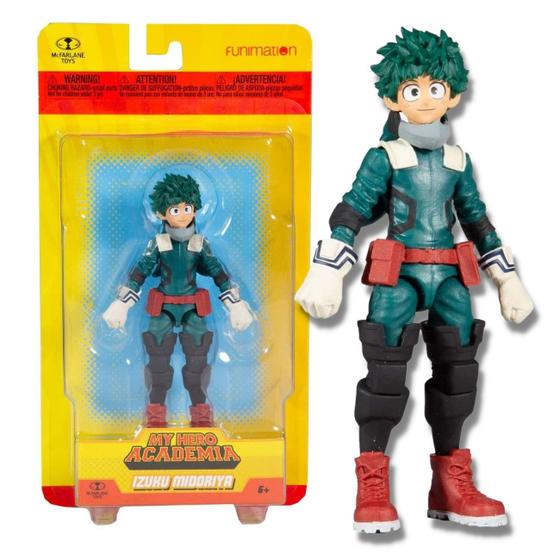 Boneco Izuku Midoriya 12cm Figure My Hero Academia McFarlane - Bandai ...