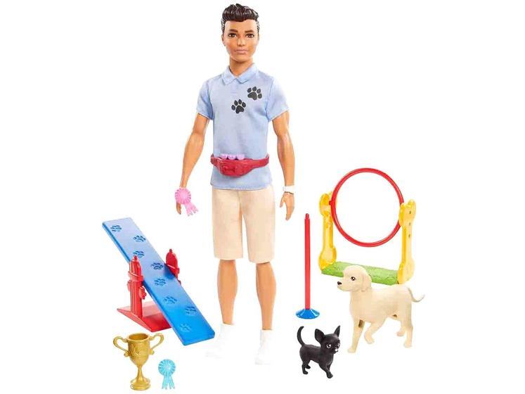Boneco Ken Barbie com Acessórios Mattel - Boneco Ken - Magazine Luiza