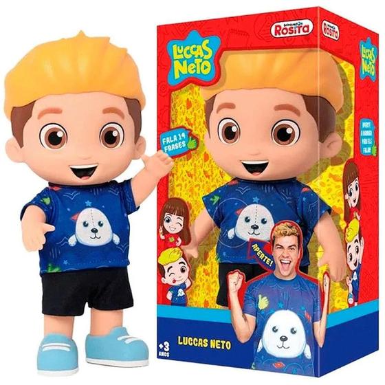 Boneco Luccas Neto Super Foca Os Aventureiros Azul - Rosita - Bonecos ...