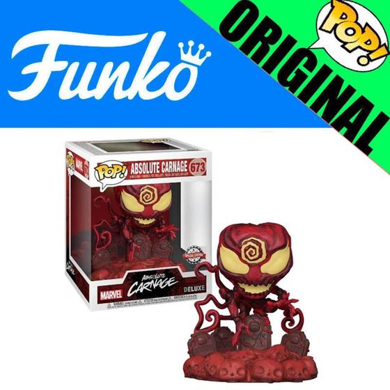 Boneco Marvel Absolute Carnage Special Edition Deluxe Pop Funko 673 ...