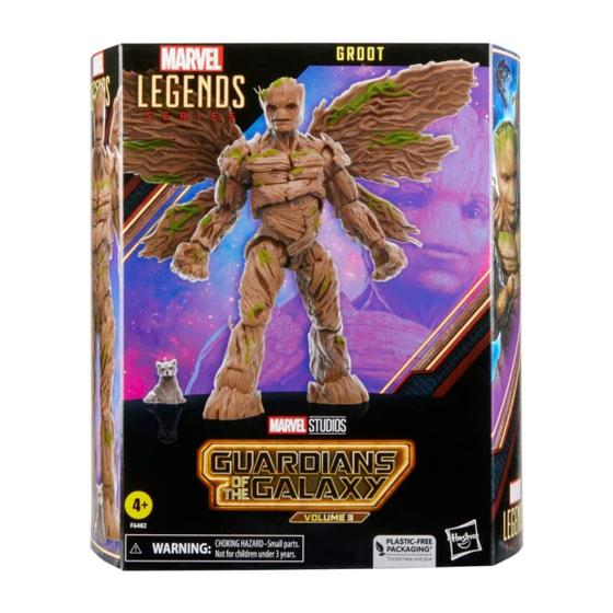 Boneco Marvel Legends Series Guardiões da Galáxia Groot - Hasbro ...