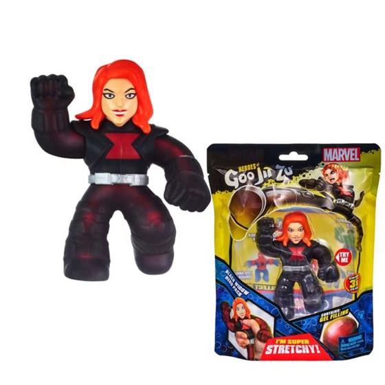 Boneco Marvel Viúva Negra Heroes Of Goo Jit Zu Moose - Bonecos ...