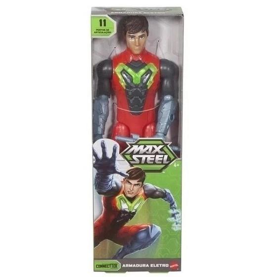 Boneco Max Steel Armadura Eletro - Mattel - Bonecos - Magazine Luiza