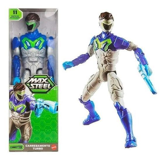 Boneco Max Steel Carregamento Turbo - Mattel - Boneco Max Steel ...