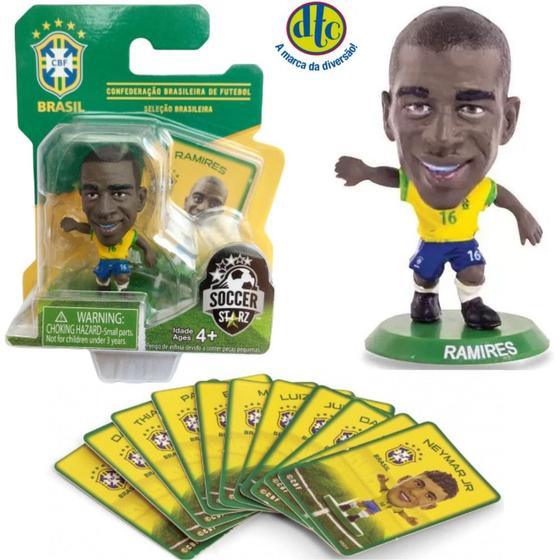 Boneco Mini Craque Ramires Soccerstarz DTC 3739 - Bonecos - Magazine Luiza