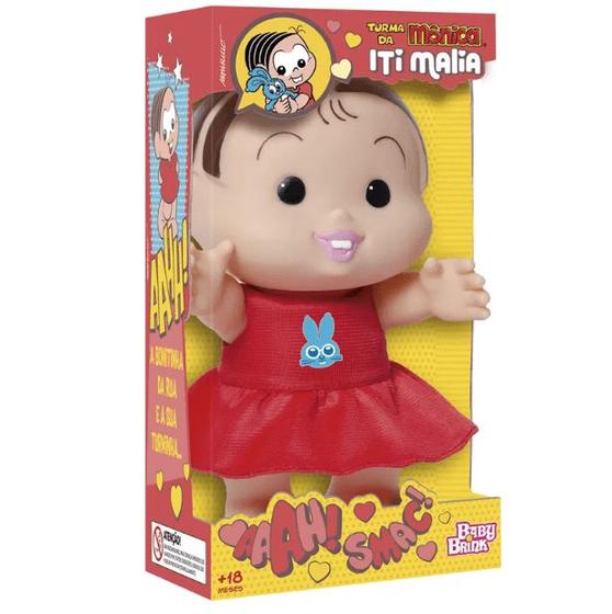 Boneco Mini Monica Turma Da Mônica Iti Malia Baby Brink - Bonecos ...