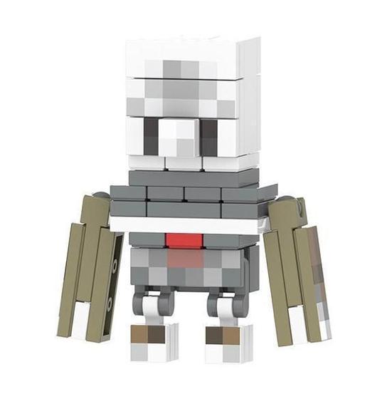 Boneco Minifigure Blocos De Montar Agent Minecraft - Mega Block Toys ...