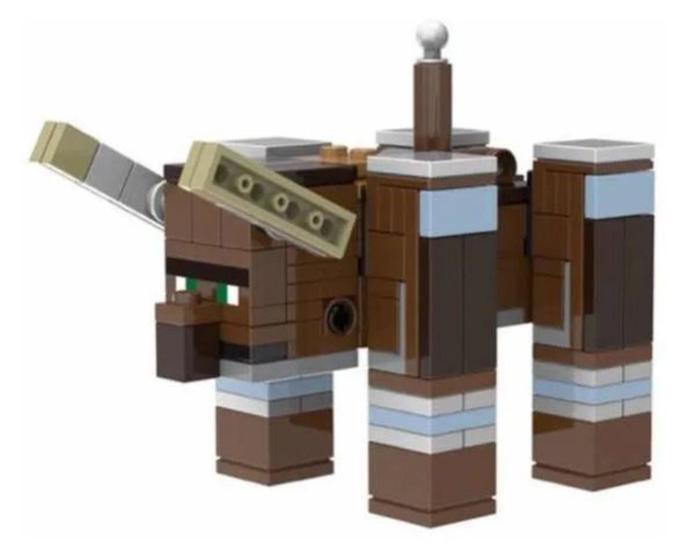 Boneco Minifigure Blocos De Montar Ravanger Minecraft - Mega Block Toys ...