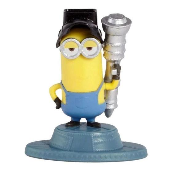Boneco Minions Mini Figuras Roulette Kevin Mattel miniaturas - Bonecos ...