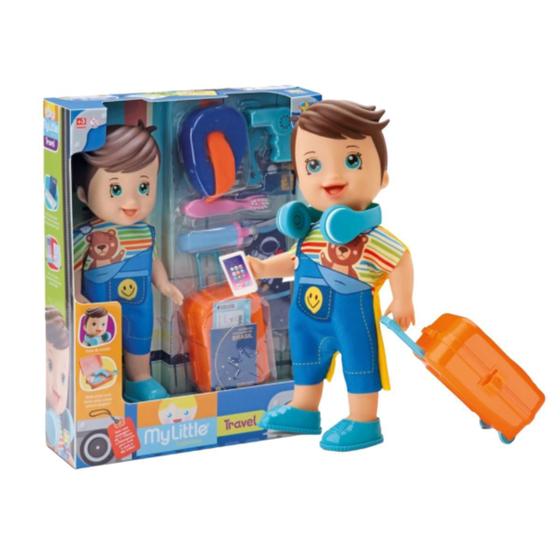Boneco My Little Collection Vamos Viajar Menino Descolado - Diver Toys ...