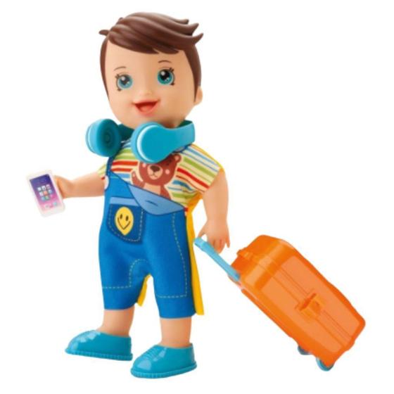 Boneco My Little Collection Vamos Viajar Menino Descolado - Divertoys ...