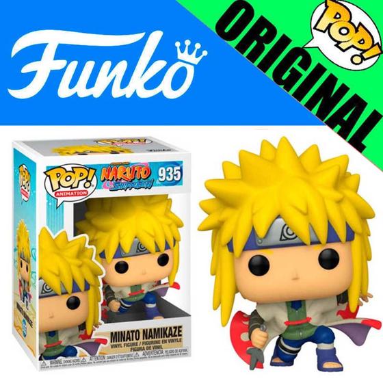 Boneco Naruto Shippuden Minato Namikaze Pop Funko 935 Original - Funko ...