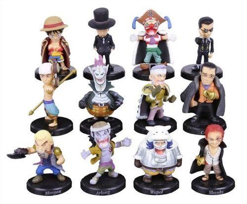 Boneco One Piece Kit 12 Bonecos Luffy Roronoa Buggy Enel - Krypton ...