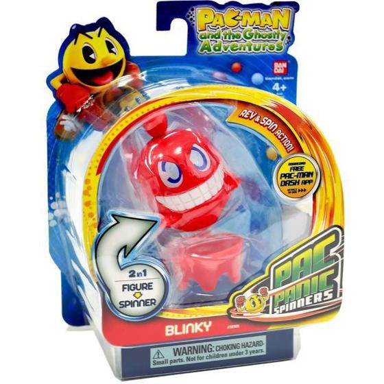 Boneco Pac Man Panic Spinners Bandai Pacs Pal Blinky - SUNNY - Bonecos ...