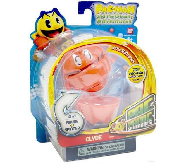 Boneco Pac Man Panic Spinners Bandai PacS Pal Clyde - sunny - Bonecos ...