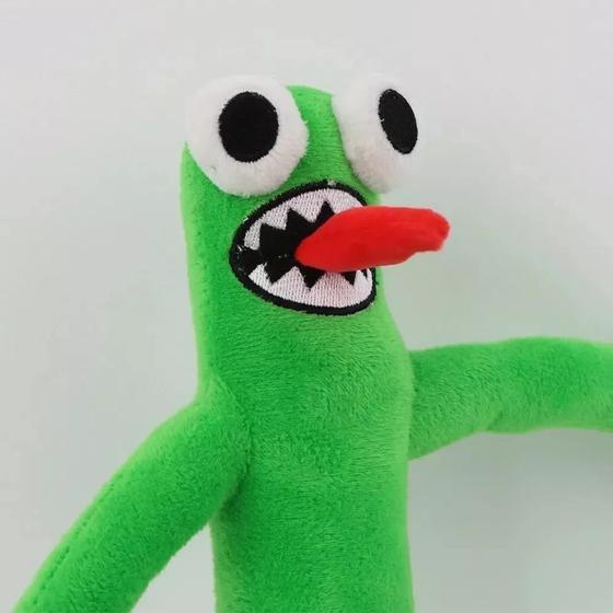 Boneco Pelúcia Verde Green Rainbow Friends Roblox 30cm - DDVImport's ...