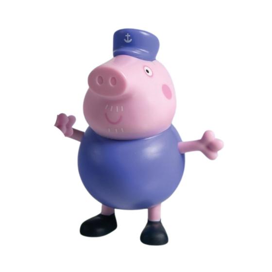 Boneco Peppa Pig Vovô Pig Lacrado - Burger King - Bonecos - Magazine Luiza