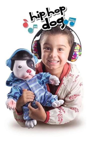 Boneco Pet Dog Reborn Bebê Filhote Hip Hop Milk - Milk Brinquedos - Pet ...