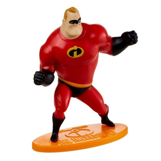 Boneco Pixar Mini Figura Disney 6 cm - Senhor Incrivel MATTEL - Mini ...