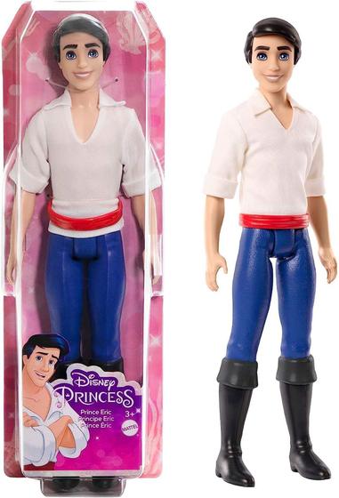 Boneco príncipe eric disney a pequena sereia - mattel hlv97 - Bonecos ...