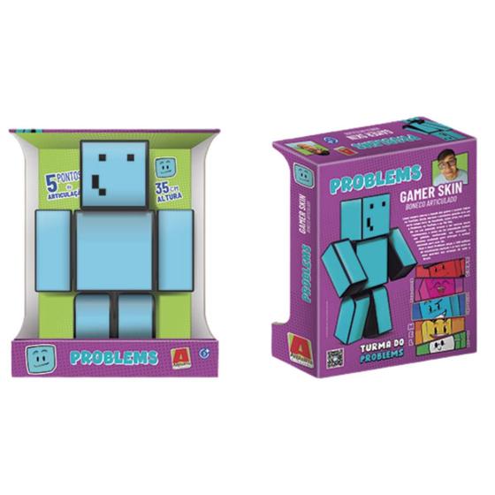 Boneco Problems 35cm Minecraft Algazarra Boneco Minecraft