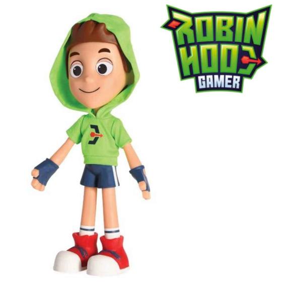 Boneco Robin Hood Gamer Arqueiro 25cm Youtuber Original Rosita ...