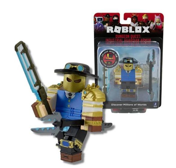 Boneco Roblox Dungeon Quest Guardian Armor + Código Virtual - Sunny ...