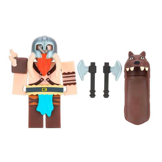Boneco Roblox Kingdom Simulator: Berserker com Item Virtual Exclusivo ...