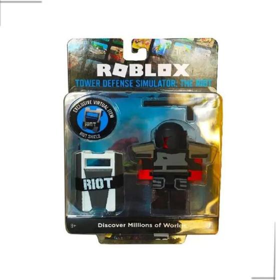 Boneco Roblox Mix E Match Tower Defense The Riot Sunny 2221 - Bonecos ...