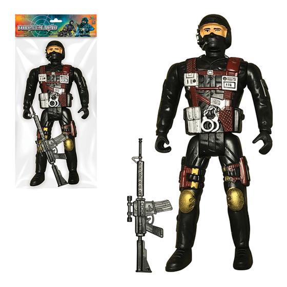 Boneco soldado militar grande - JR - Bonecos - Magazine Luiza