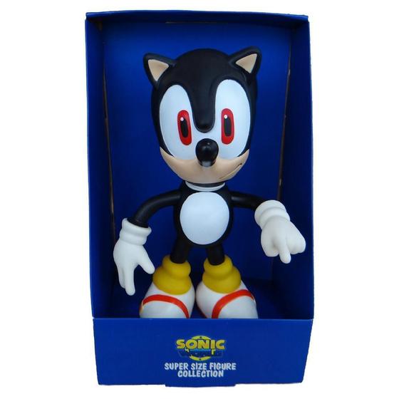 Boneco Sonic Preto Grande Collection Shadow - Super Size Figure ...