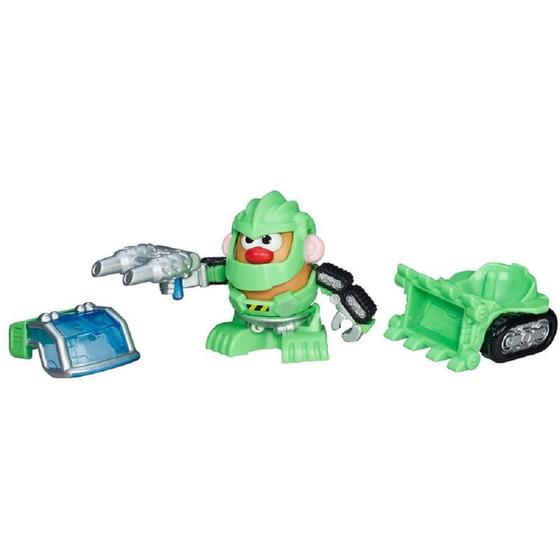 Boneco Sr.Cabeça de Batata Transformers com 2 Fantasias - Boulder o ...