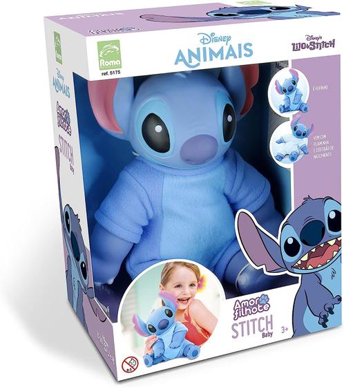 Boneco - Stitch - Colecao Amor de Filhote - ROMA JENSEN - Disney ...