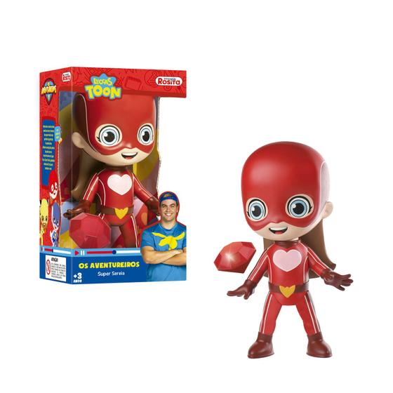 Boneco Super Foca Luccas Neto Aventureiros 27cm Rosita - Bonecas ...