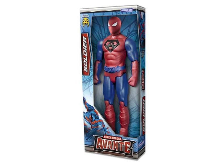 Boneco Super Heroes Avante Soldier - Brinquemix - Bonecos - Magazine Luiza
